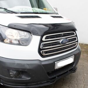 Hood Deflector Bug Shield Bonnet Protector for Ford Transit Van 2014 ...