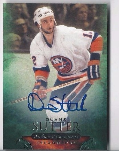 2011/12 Parkhurst Duane Sutter Auto Autograph | eBay