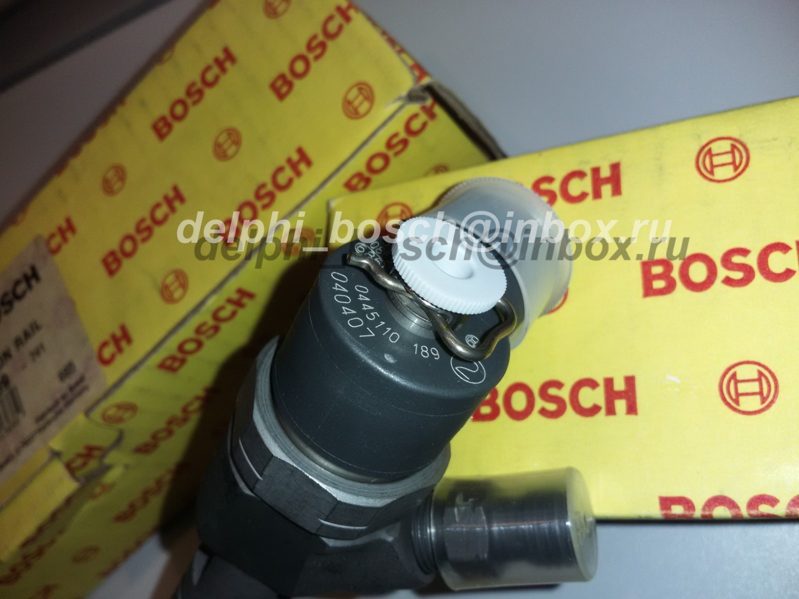Brand NEW GENUINE Bosch Fuel injector 0445110189 A6110701487 0986435055 ...