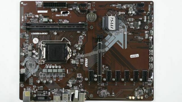 MSI H310-A PRO Intel H310 LGA 1151 ATX Desktop Motherboard for sale ...