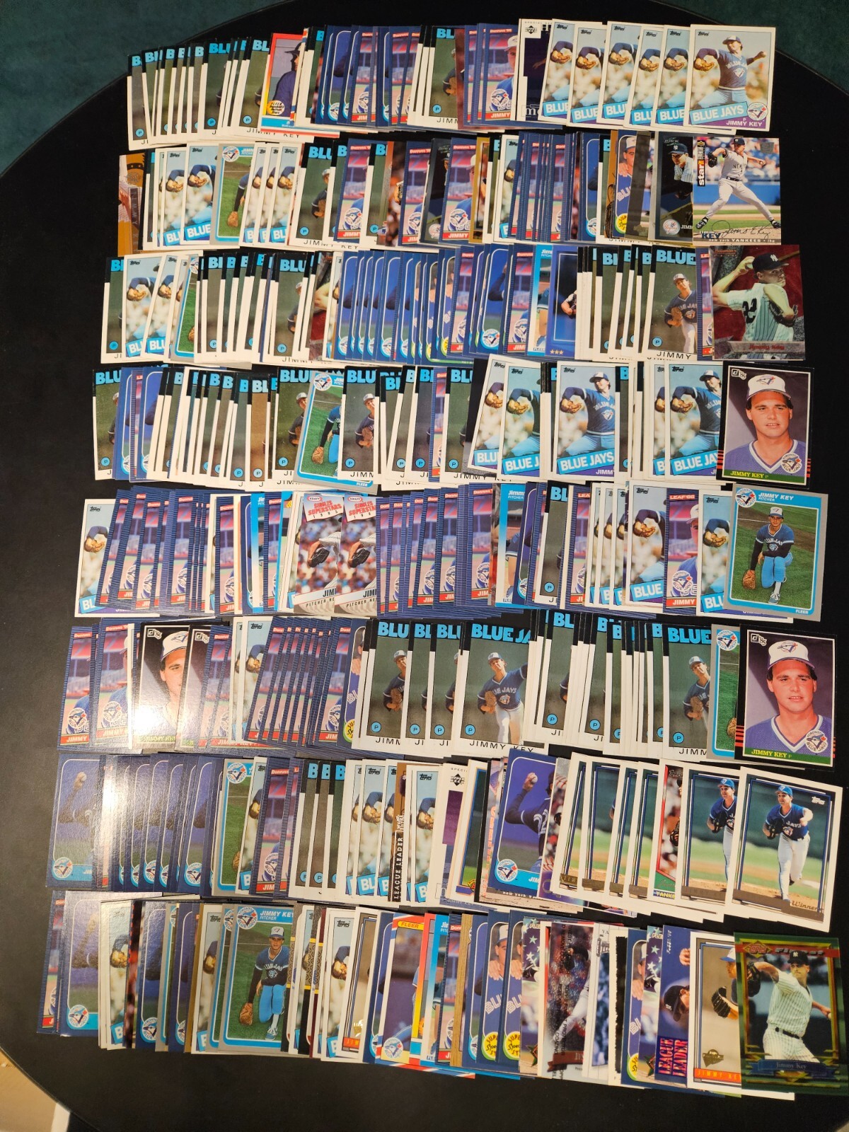 Huge Lot of 400+ Jimmy Key Baseball Cards - Inserts, Base, Parallels ...
