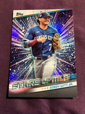 2024 Topps Stars of MLB #SMLB17 Bobby Witt Jr. Royals MLB Triples ...