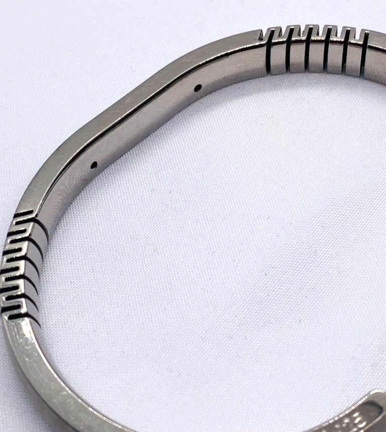 Rare Retired DY David Yurman Titanium 925 Thoroughbred Cable Cuff ...