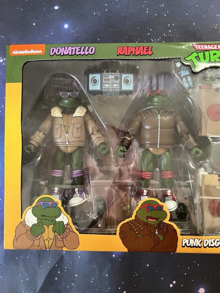 NECA TMNT Teenage Mutant Ninja Turtles Punk Disguise Action Figure 4 ...