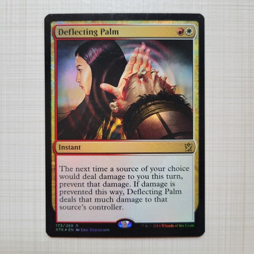 MTG - *FOIL* Deflecting Palm x 1 - Khans of Tarkir - NM & Unplayed ...