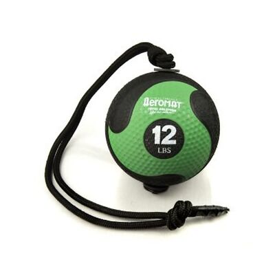 AGM Group AeroMat Elite Power Rope Medicine Ball Green 12 lb | eBay