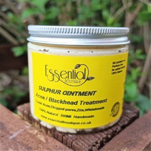 Sulfur Ointment sulphur cream acne blackhead spot zit handmade ...