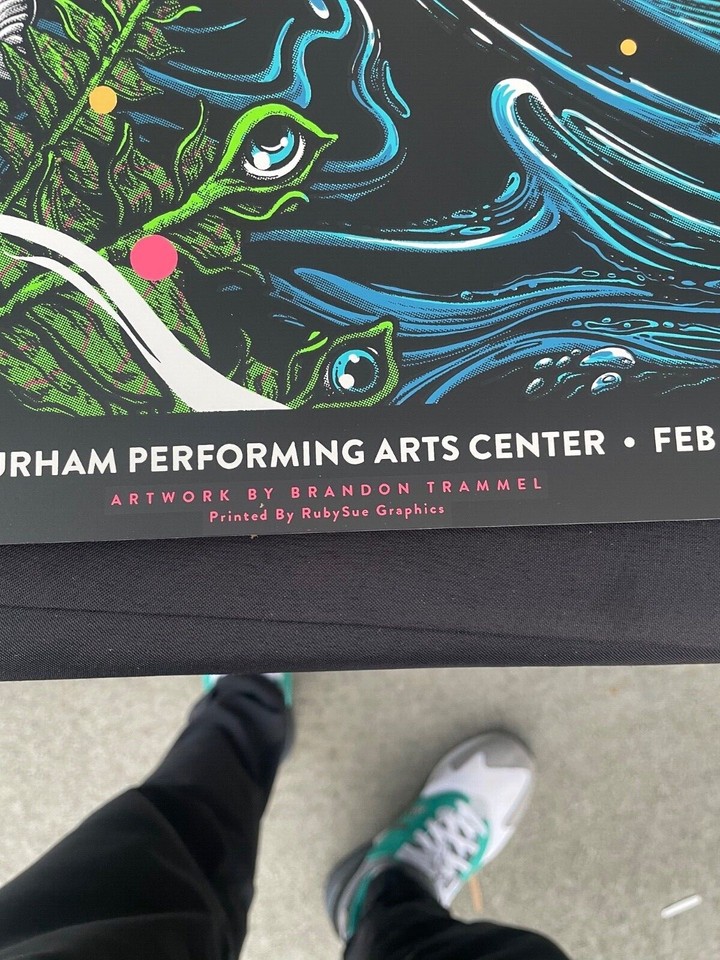 Brandon Trammel Widespread Panic DPAC 2023 Show Poster - Pristine ...