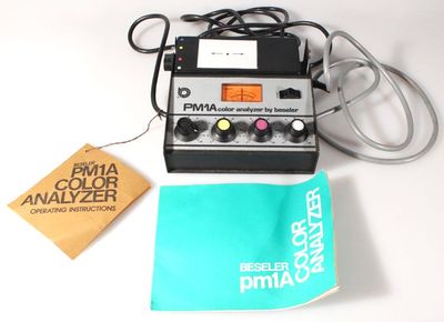 BESELER PM1A COLOR ANALYZER W/ MANUAL | eBay