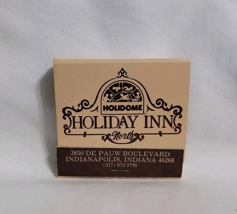 Vintage Matchbook Holidome Holiday Inn Indianapolis Indiana Advertising ...