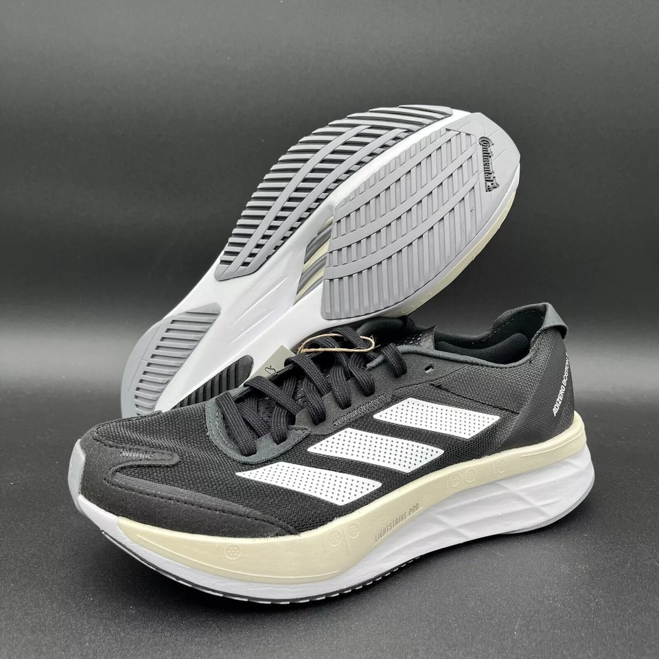 Adidas Adizero Boston 11 Black White Running Shoes Sneakers GX6657 ...