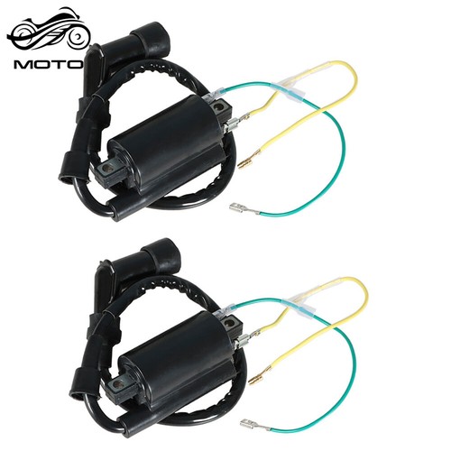 2PCS 12V Ignition Coils For Honda CB350 450 500 Twin CL 350 450 SL350 ...
