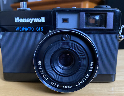 Honeywell Visimatic 615 Rangefinder Camera 35mm Film 40mm f/2.8 Lens NM ...