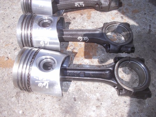 Oliver 66 tractor WHITE 1974-75 244 engine motor 4) pistons rings rods ...