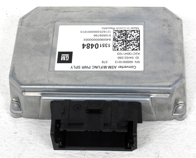 2019 Chevrolet Cruze Voltage Inverter Converter Module Unit OEM ...