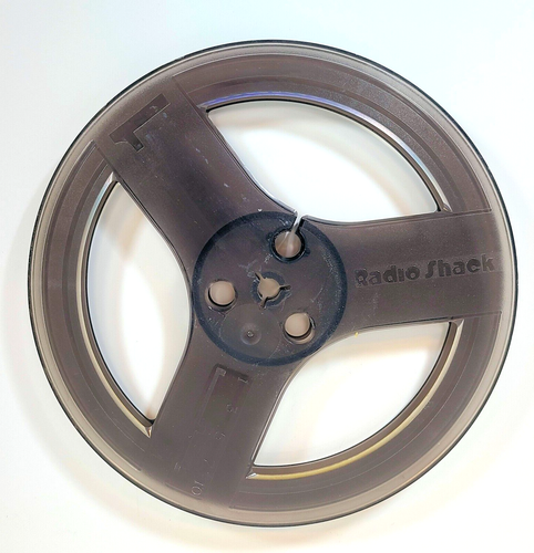 Vintage Radio Shack 7 Inch Take-Up Reel Empty Smoked Plastic For 1/4 ...