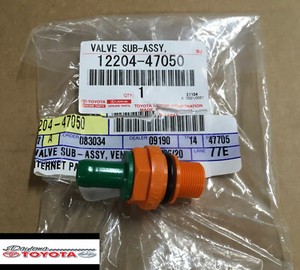OEM TOYOTA PCV VALVE 12204-47050 FITS SCION IQ 2012-2015 | eBay