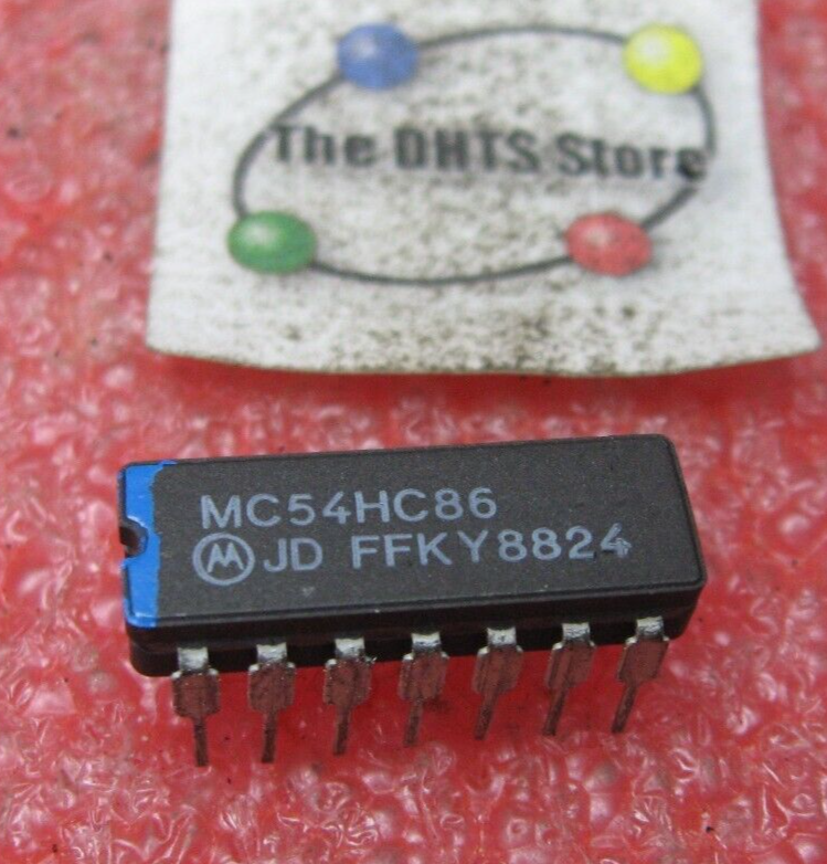 MC54HC85JD Motorola Magnitude Comparator 4-Bit TTL IC 54HC85 7485 Cerm ...