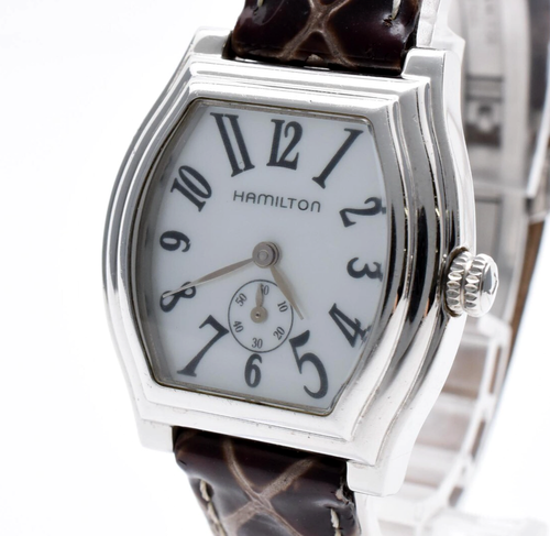 Vintage [N MINT] Men's Hamilton Dodson Reissue 051110 MOP Qz Swiss ...