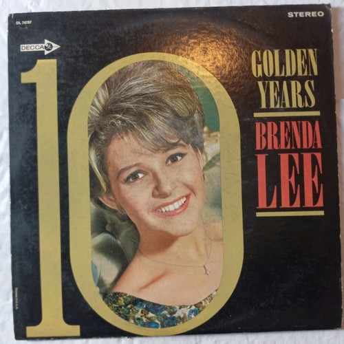 🎙 🎵 Brenda Lee 10 Golden Years LP Comp Mono Very Collectable Rare Great ...