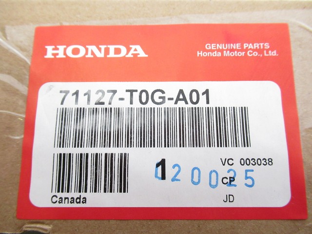 Lower Grille Molding Fits Honda 71127T0GA01 for sale online | eBay