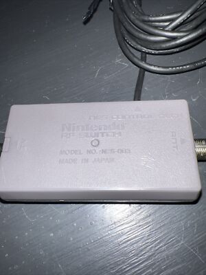Original Official Nintendo NES SNES RF Switch OEM Video Cable Cord NES ...