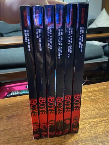 The Boys COMPLETE Omnibus / TPB set / lot 1 2 3 4 5 6 Dynamite - nice ...