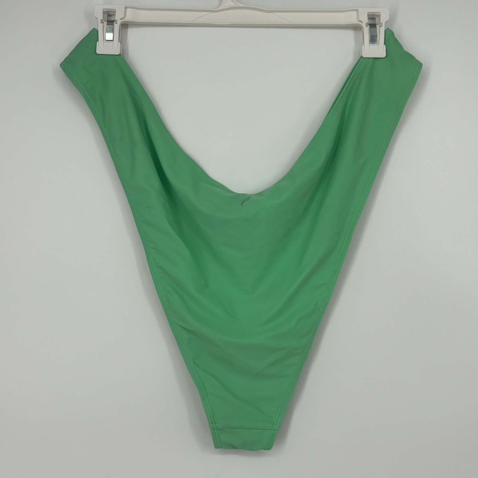 Fabletics Womens Size 4X Bikini Swim Suit Bottoms Mint Green High Leg ...