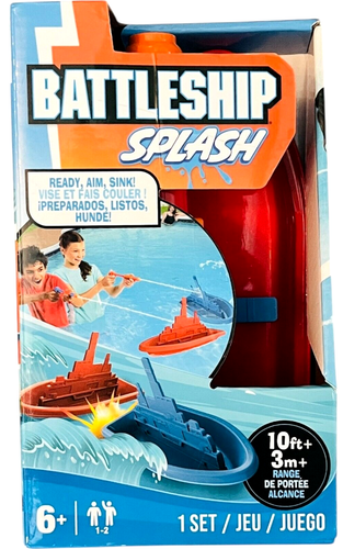 Hasbro Battleship Splash Game Pool Water Activity Blasters Battleships ...
