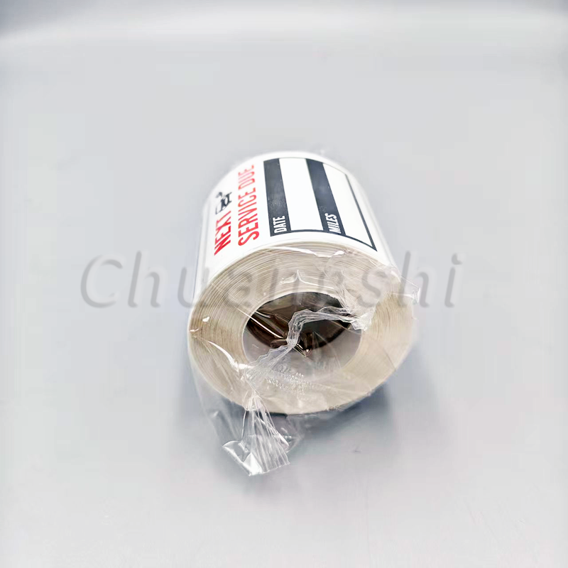 300PCS Oil Change Service Reminder Stickers Window Lite Sticker Pack 2 ...
