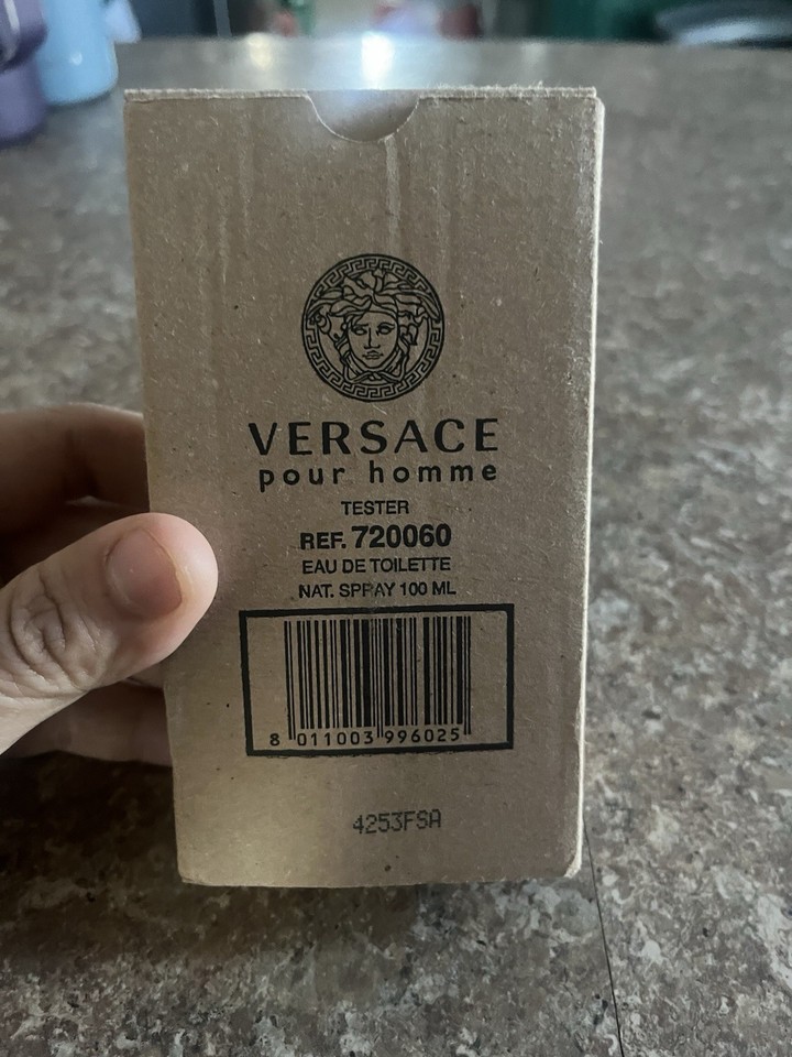 Versace Pour Homme Cologne Men 3.4 oz (100ml) Eau de Toilette Spray | eBay