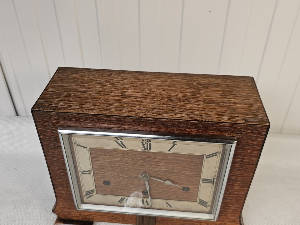 Art Deco Westminster Chime Mantel Clock Garrard London | eBay UK