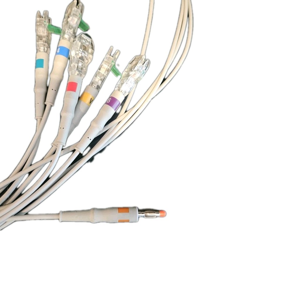 GE MAC 5500 ECG EKG Machine CAM 14, Leads, WITHOUT CART-SEE DESCRIPTION ...