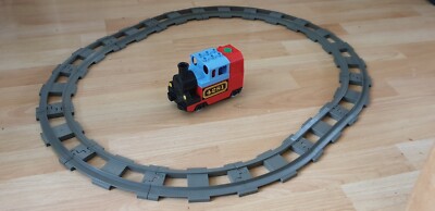 Lego Duplo Batteriebetriebene Lok 4281 mit Ovaler Schienenkreis | eBay.de