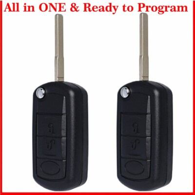 2 For 2006 2007 2008 2009 Land Rover LR3 Range Rover Sport Remote Key ...