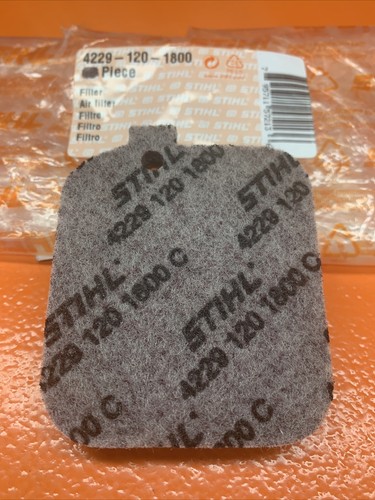 GENUINE STIHL AIR FILTER 4229-120-1800 BG45 BG46 BG55 BG65 BG85 C SH55 ...