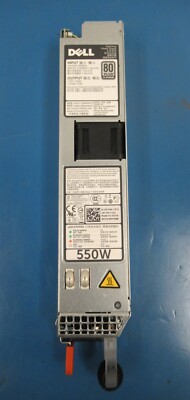 Dell D550E-S0 PowerEdge Switching Power Supply 550W 80 Plus Platinum | eBay