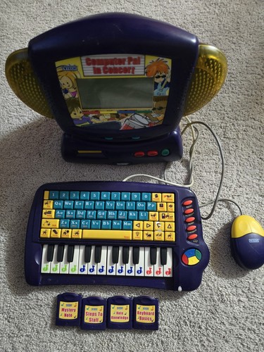 VTECH RARE Computer PAL In Concert System With 4 Games | eBay