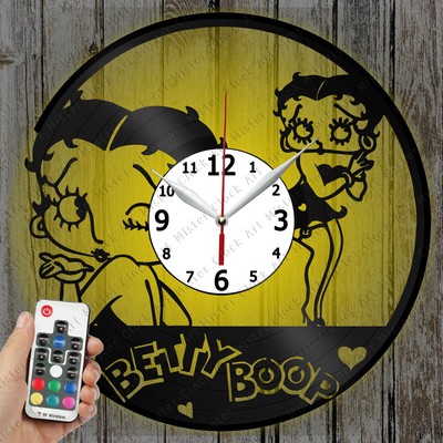Betty boop animated clock - glvir