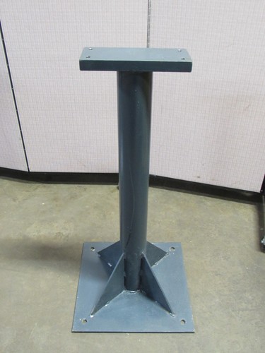 NO NAME BENCH GRINDER BUFFER ANVIL PEDESTAL BASE MOUNT STAND 33-1/2 ...