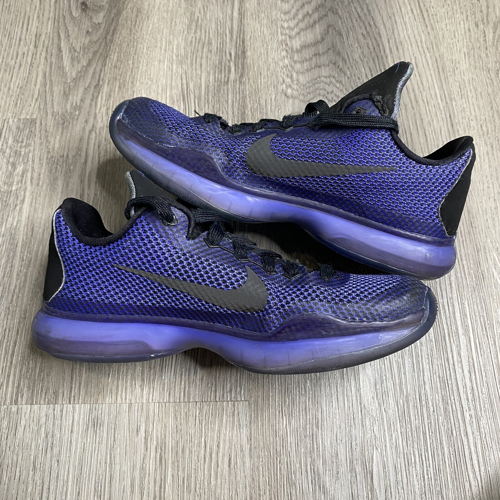 Size 4.5 (GS) - Nike Kobe 10 Low Blackout for sale online | eBay UK