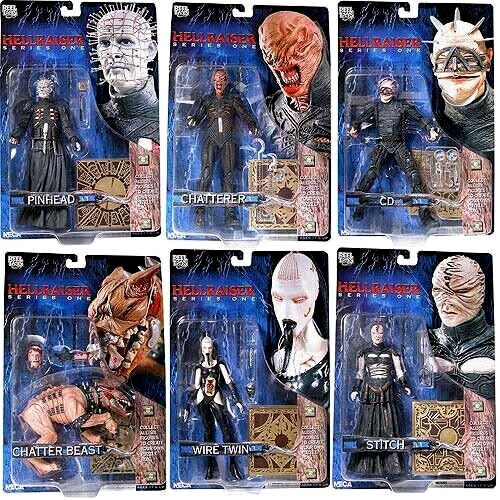 Hellraiser Series 1 Pinhead Chatterer Stitch 7 X PVC Figure 16 Cm Neca ...