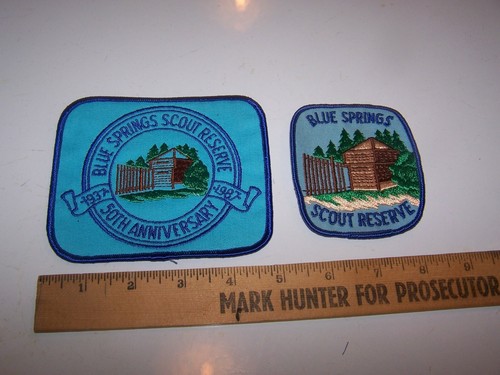 2 BLUE SPRINGS SCOUT RESERVE Boy Scout Patches | eBay