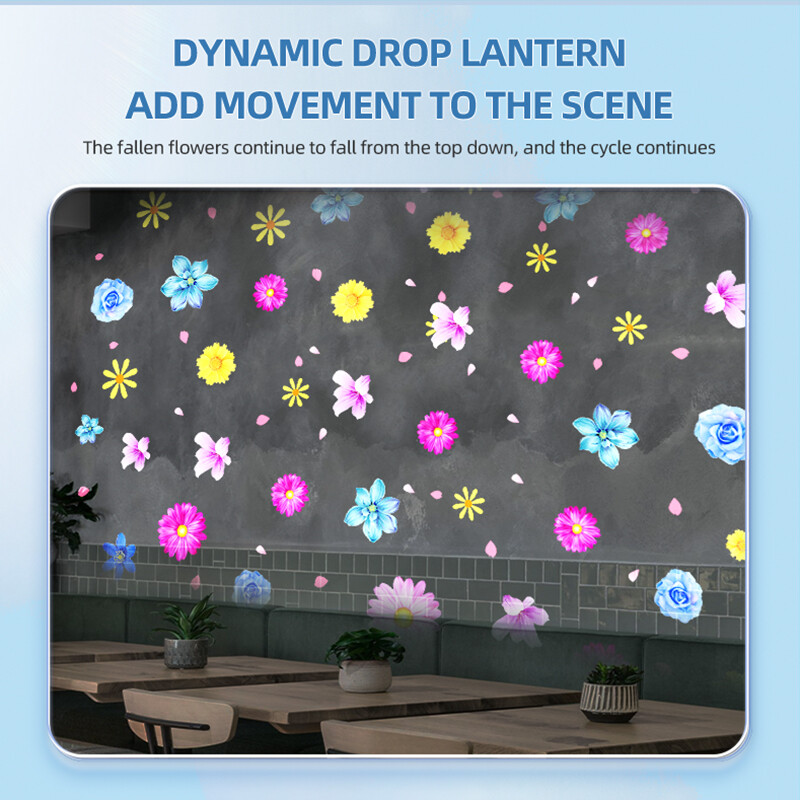 40W-600W Custom Flower Dynamic Effect Pattern Projection Logo Gobo ...