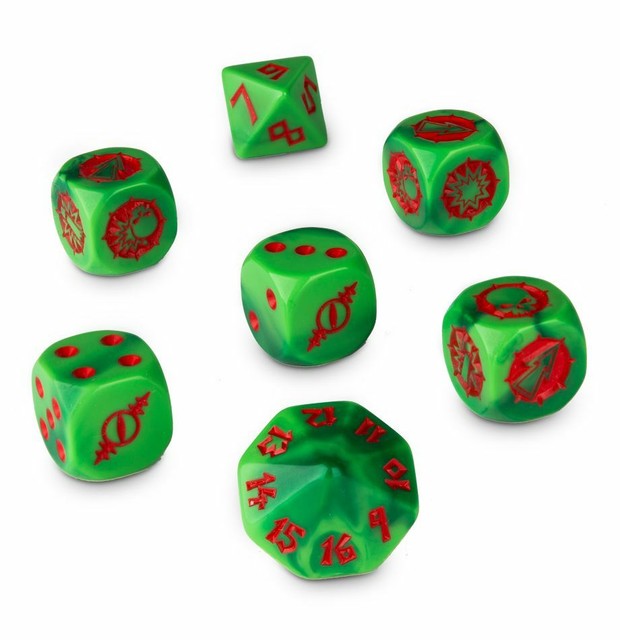 Games Workshop Blood Bowl Lizardmen Team Dice Set for sale online | eBay