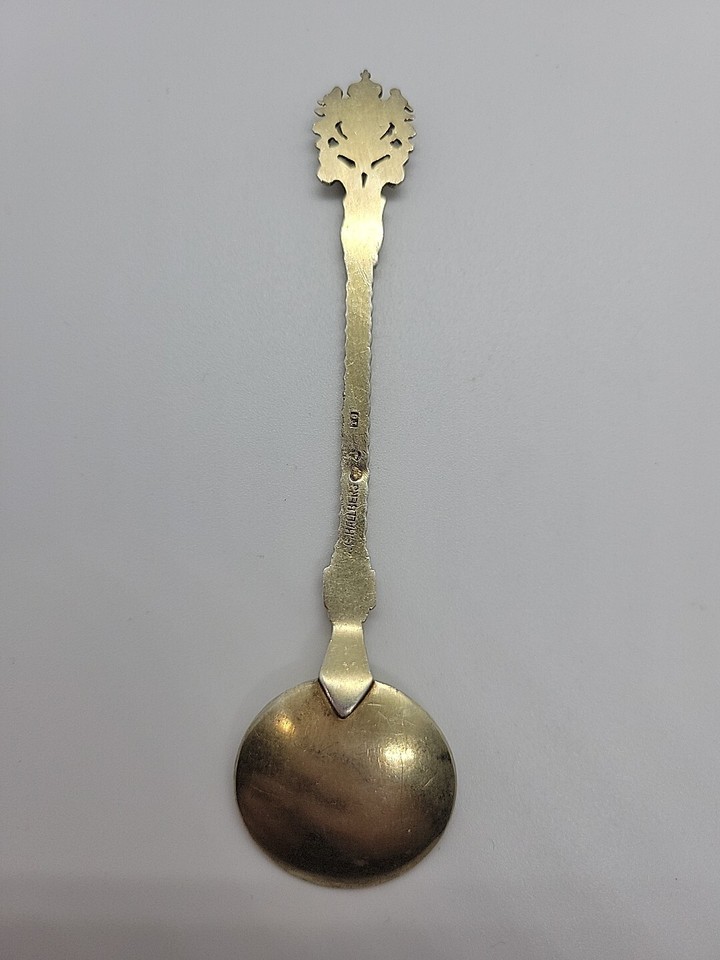Rara D'Epoca Argento Sterling Cucchiaio, Stockholm's Slott , J.G ...