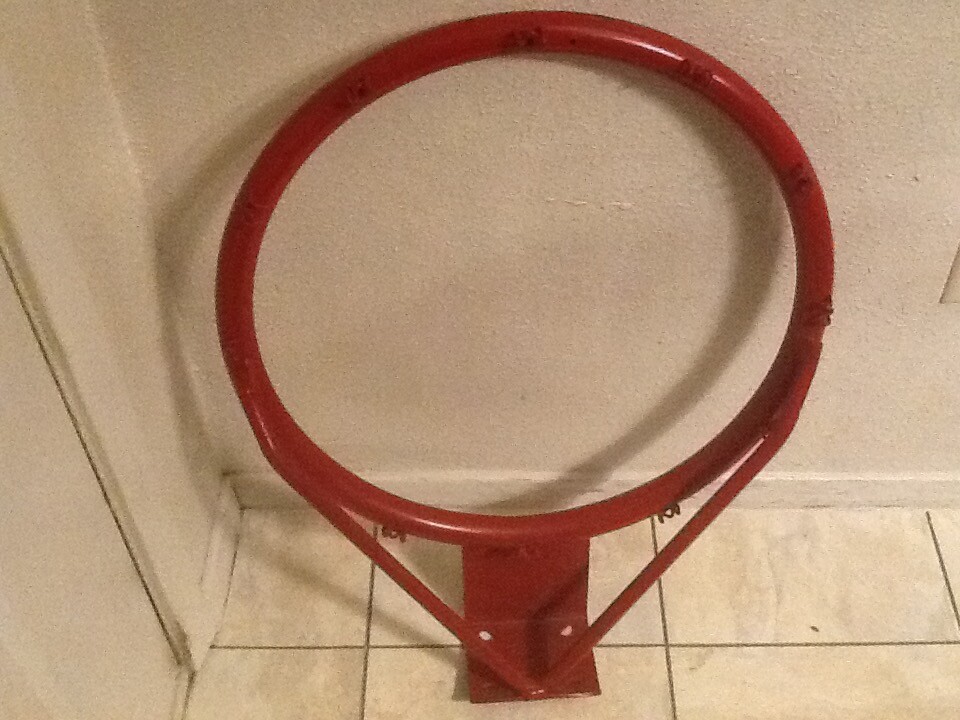 Vintage Basketball Rim Standard Hoop Heavy Duty | eBay