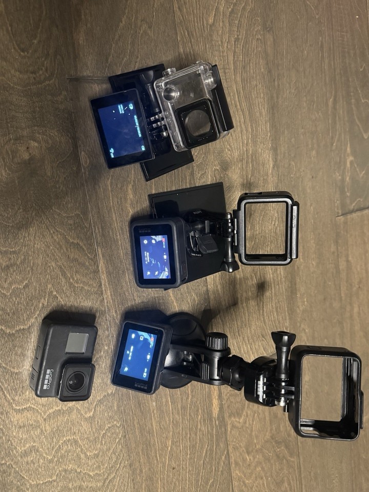 GoPro 8 black, (2) GoPro 7 Black, GoPro Hero 3+ | eBay