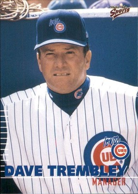 Dave Trembley 2000 Multi-Ad Iowa Cubs #26 RC Card *AutographDen* FREE ...