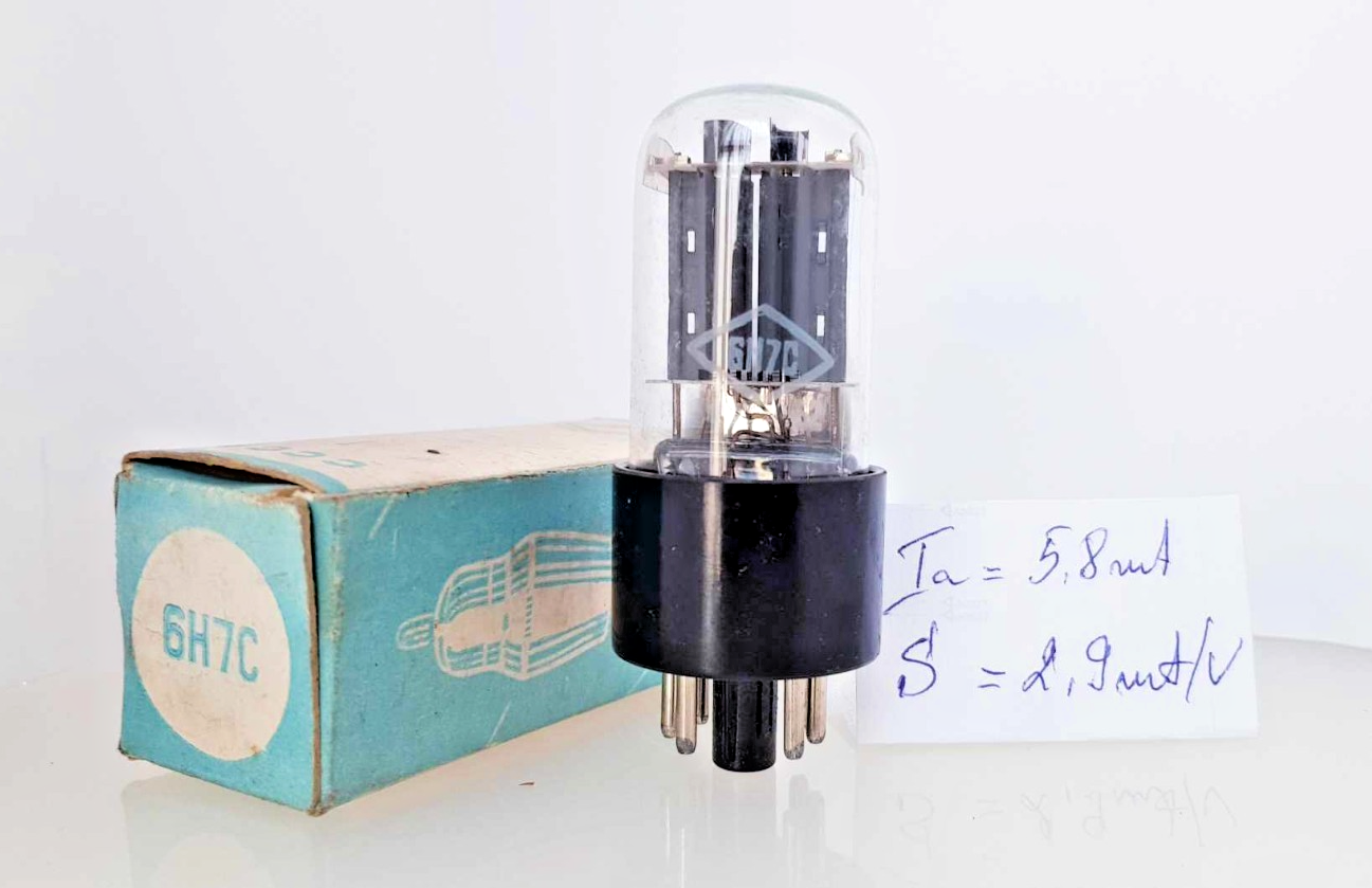 1 x 6N7S FOTON Tested 1962y Tube Double Triode 6N7 6N7GT NEW BOX | eBay